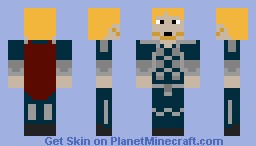 Minimalistic Thor Minecraft Skin