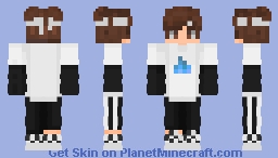 TengenZoid (SapNap clothes) Minecraft Skin