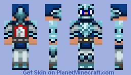 crystal armor Minecraft Skin