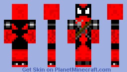 deadpool Minecraft Skin