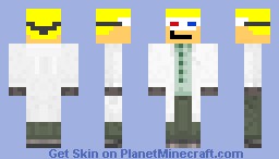 lab coat guy Minecraft Skin