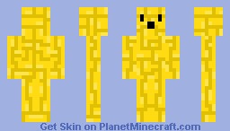 Yellow Block Minecraft Skin