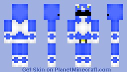 Blue Power Ranger Minecraft Skin