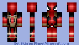 Deadpool Minecraft Skin