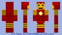 Iron Man Minecraft Skin
