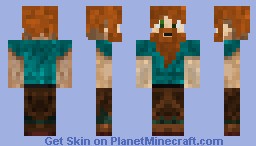 Old Middle Age Dweller Minecraft Skin