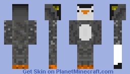 Cute Penguin! Minecraft Skin