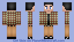 Flannel Guy Minecraft Skin