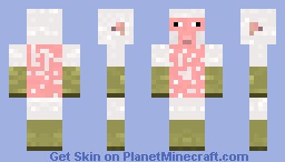 Sheared Sheep Minecraft Skin