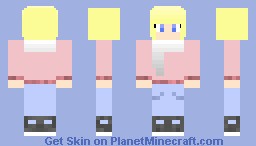 Snow girl - ( Happy new year! ) Minecraft Skin