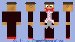 Tuxedo Fozzie Minecraft Skin