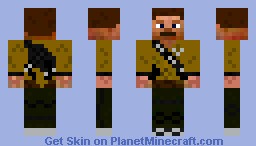 Cole from Infamous Minecraft Skin