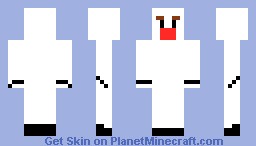 Boo from mario Minecraft Skin