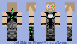 Cyborg Soldier Minecraft Skin
