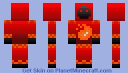 Fire Wizard Minecraft Skin