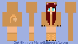 Lion Girl Minecraft Skin