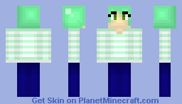 Mint Minecraft Skin