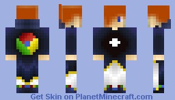 Google Chrome Minecraft Skin