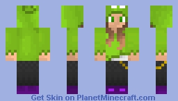 Om nom Female Minecraft Skin