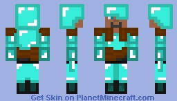 The Diamond Assassin Minecraft Skin