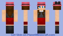 Serena (Pokemon X and Y Female Player) Minecraft Skin. Minecraft Skin