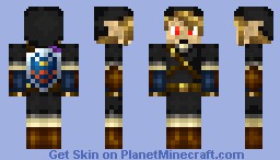 Dark Link Minecraft Skin