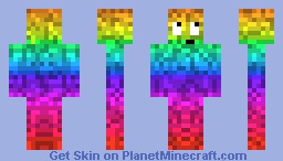 Colorful Skin Minecraft Skin