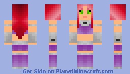 Starfire Minecraft Skin