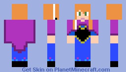 Princess Anna Minecraft Skin