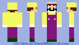 Wario (Classic) Minecraft Skin