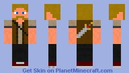 Backwards Adventurer Minecraft Skin