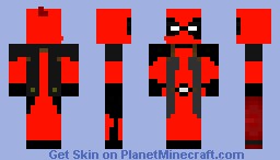Deadpool Minecraft Skin