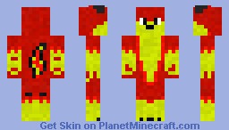 Fire Dog Minecraft Skin