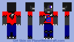Werewolf guy Minecraft Skin