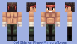 Rambo Minecraft Skin