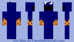 CookieMonster: Dough Version Minecraft Skin