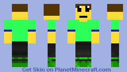 The blue man Minecraft Skin