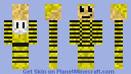 bumble bee Man Minecraft Skin