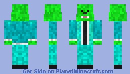Green Bacca Tuxedo Minecraft Skin