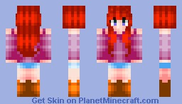 My originality went away..... Dx Minecraft Skin