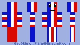 france man Minecraft Skin