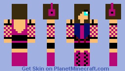 Retro Girl Minecraft Skin