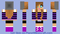 Beret Girl Minecraft Skin