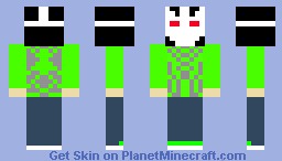 Comicon guy with bane mask Minecraft Skin