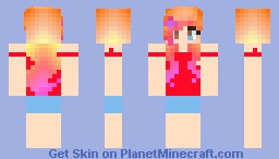 Sunset Princess Minecraft Skin
