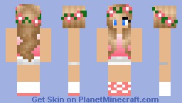 Flower girl Minecraft Skin