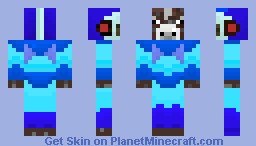 megaman cow Minecraft Skin