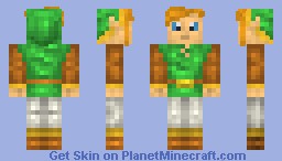Link (A Link Between Worlds) Minecraft Skin