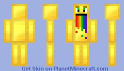 Rainbow Gamer Minecraft Skin