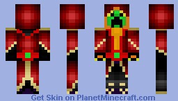 Wizard Creeper Minecraft Skin